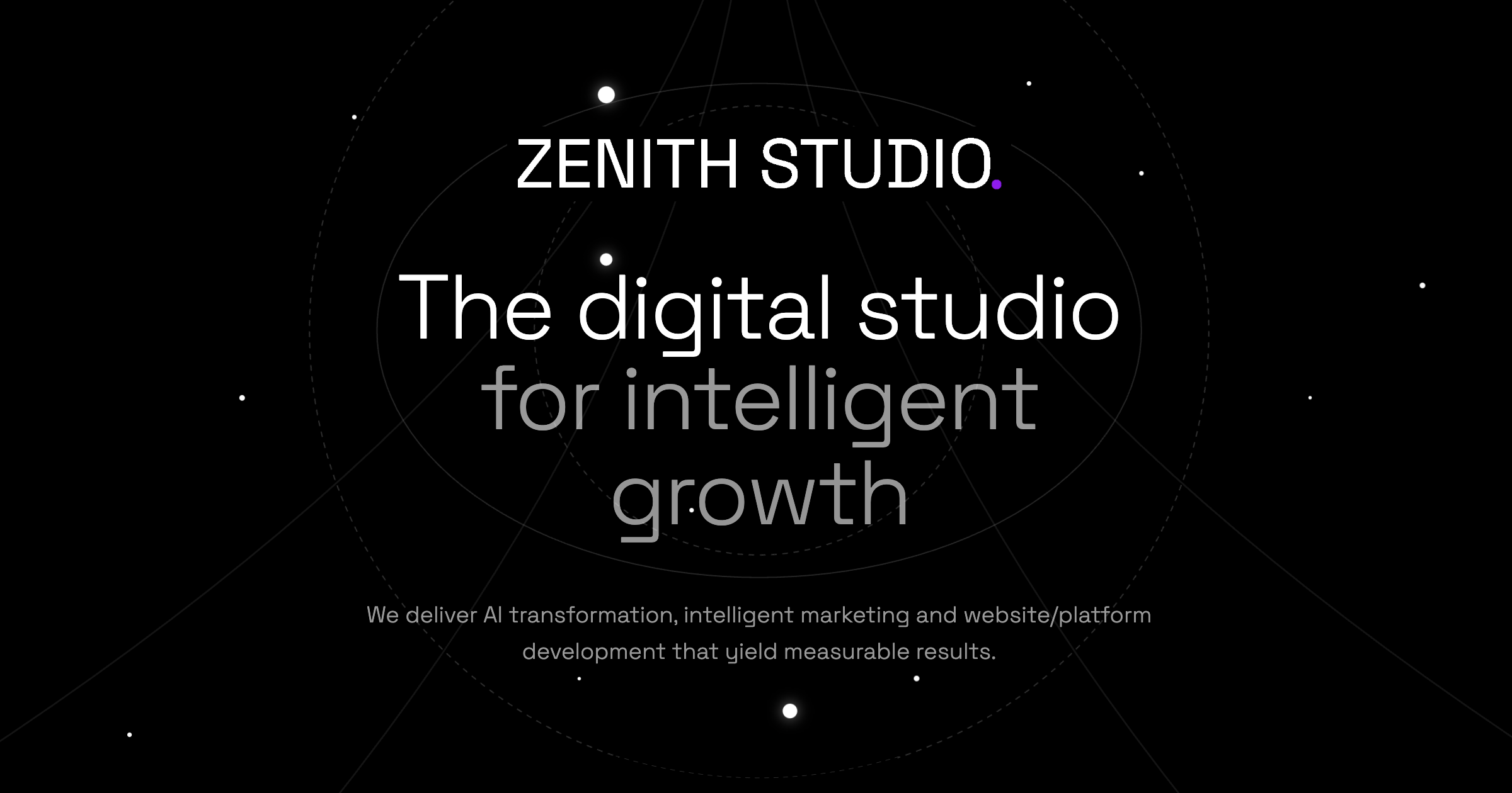 Zenith Studio - The digital studio for intelligent growth